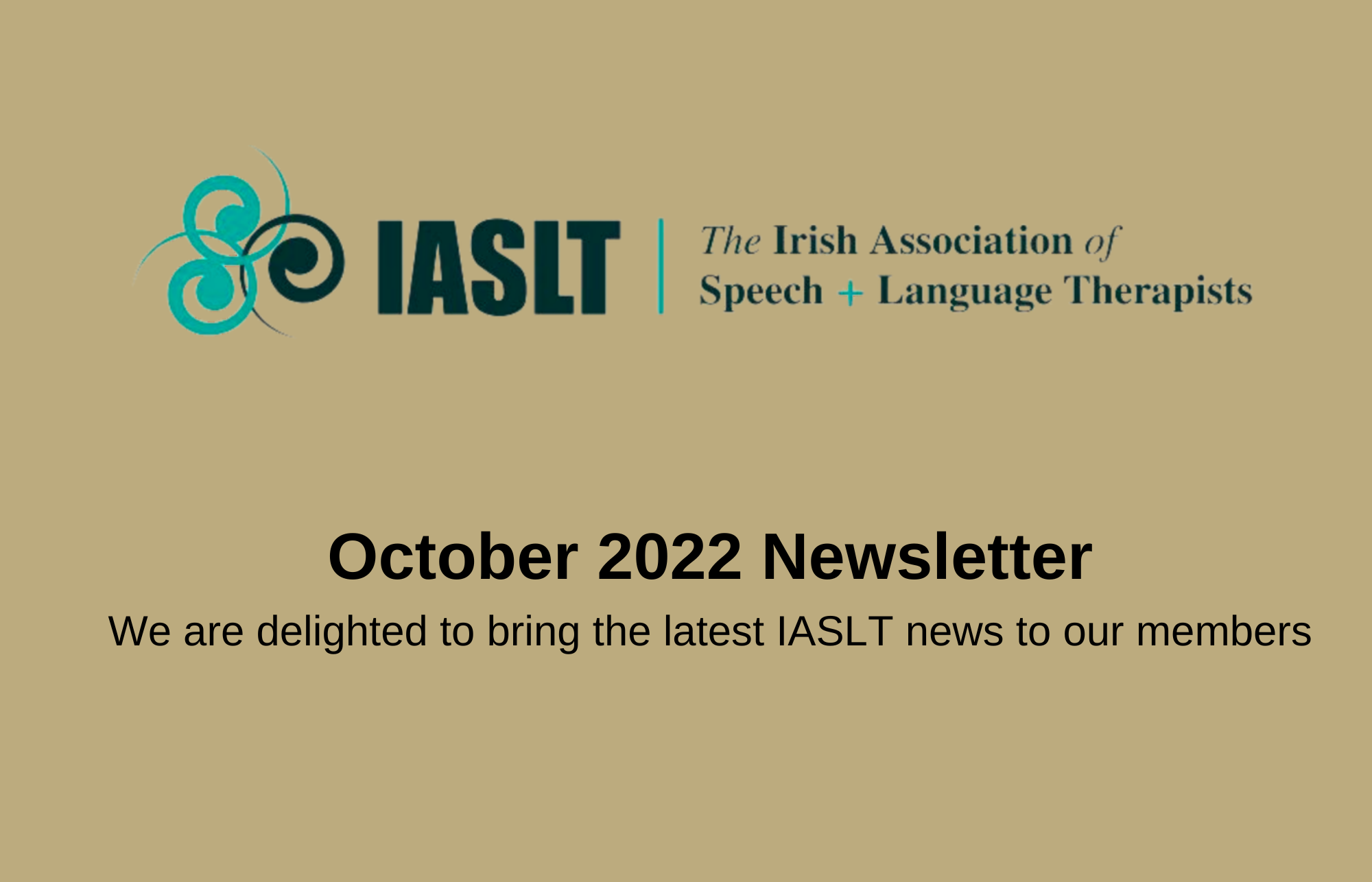 What's New ? | IASLT News - Irish Association of Speech & Language ...